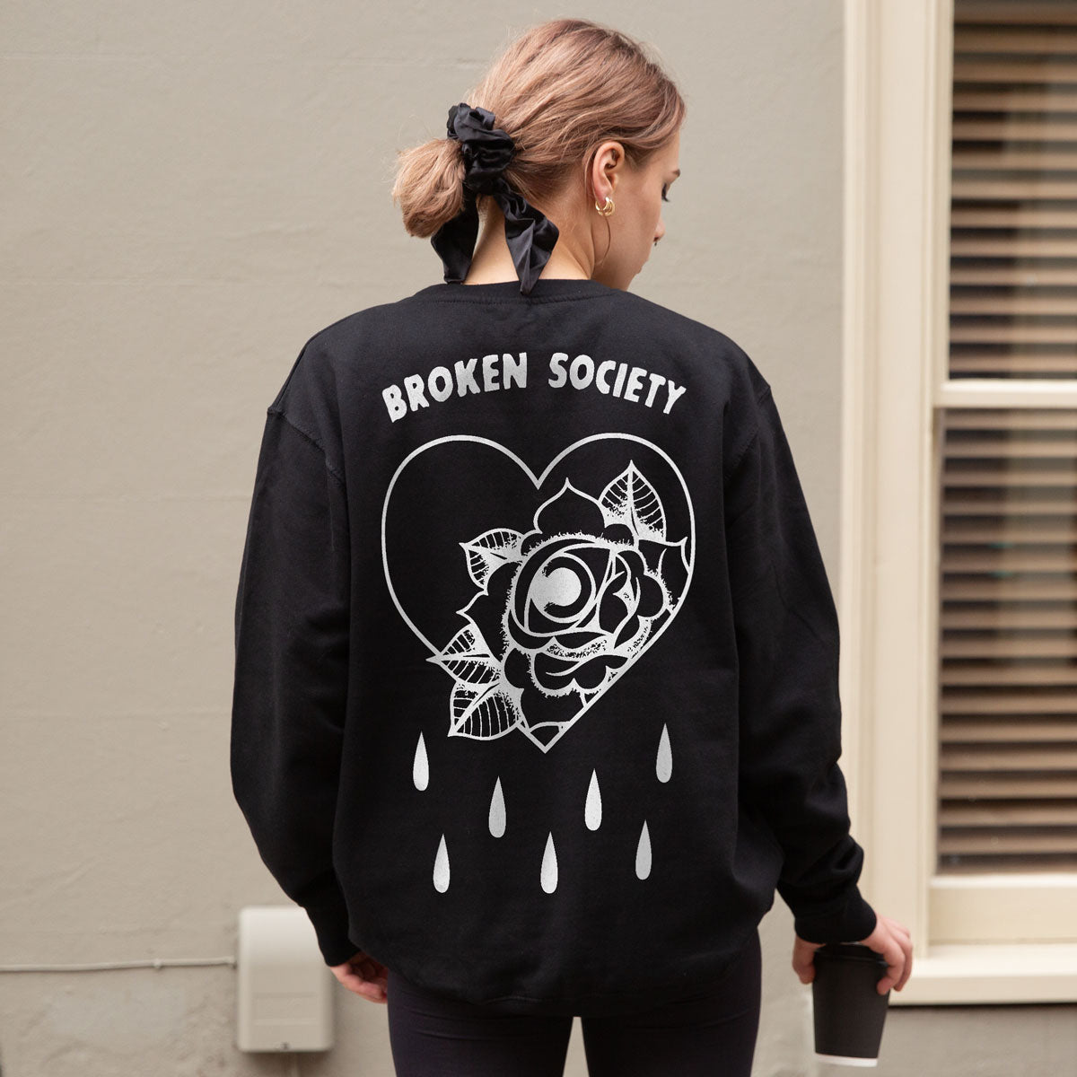 Bleeding Heart Sweatshirt (Unisex) | Broken Society