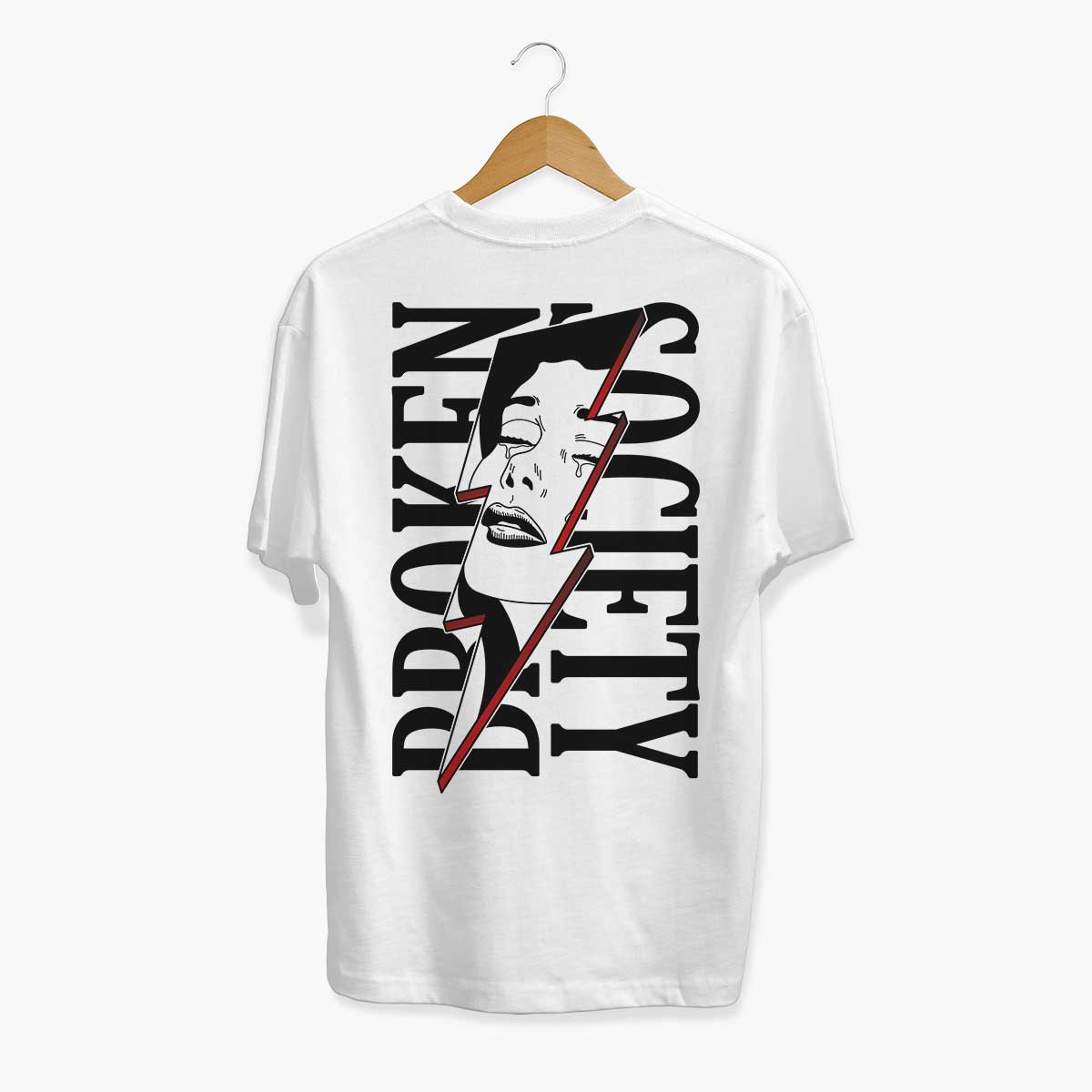 Crying Lightning T-Shirt (Unisex) | Broken Society